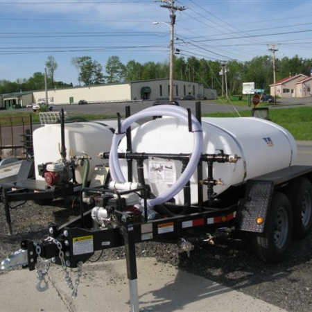 500 Gallon Water Tank on Trailer - Eagle Rental