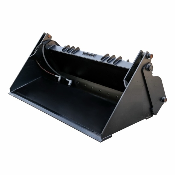 Four In One 60" Hydraulic Bucket for Skid Steer - Eagle Rental
