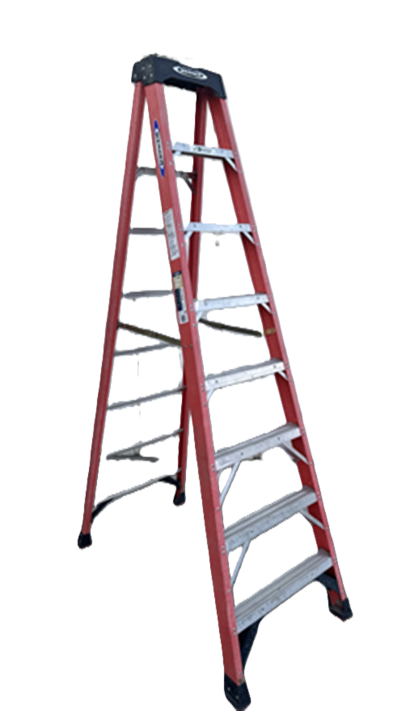 Step Ladder - 8' Fiberglass - Eagle Rental