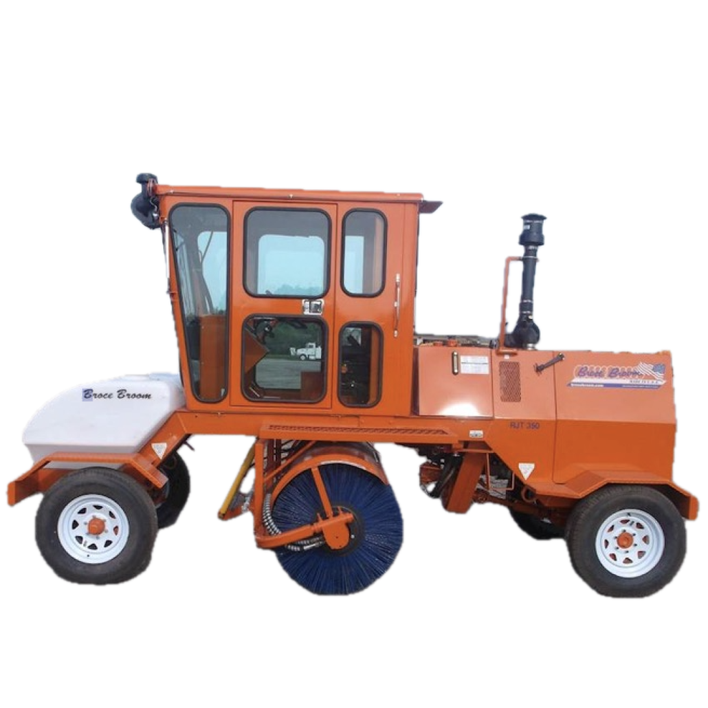 Street Sweeper - 4 wheeled Enclosed Cab - Eagle Rental